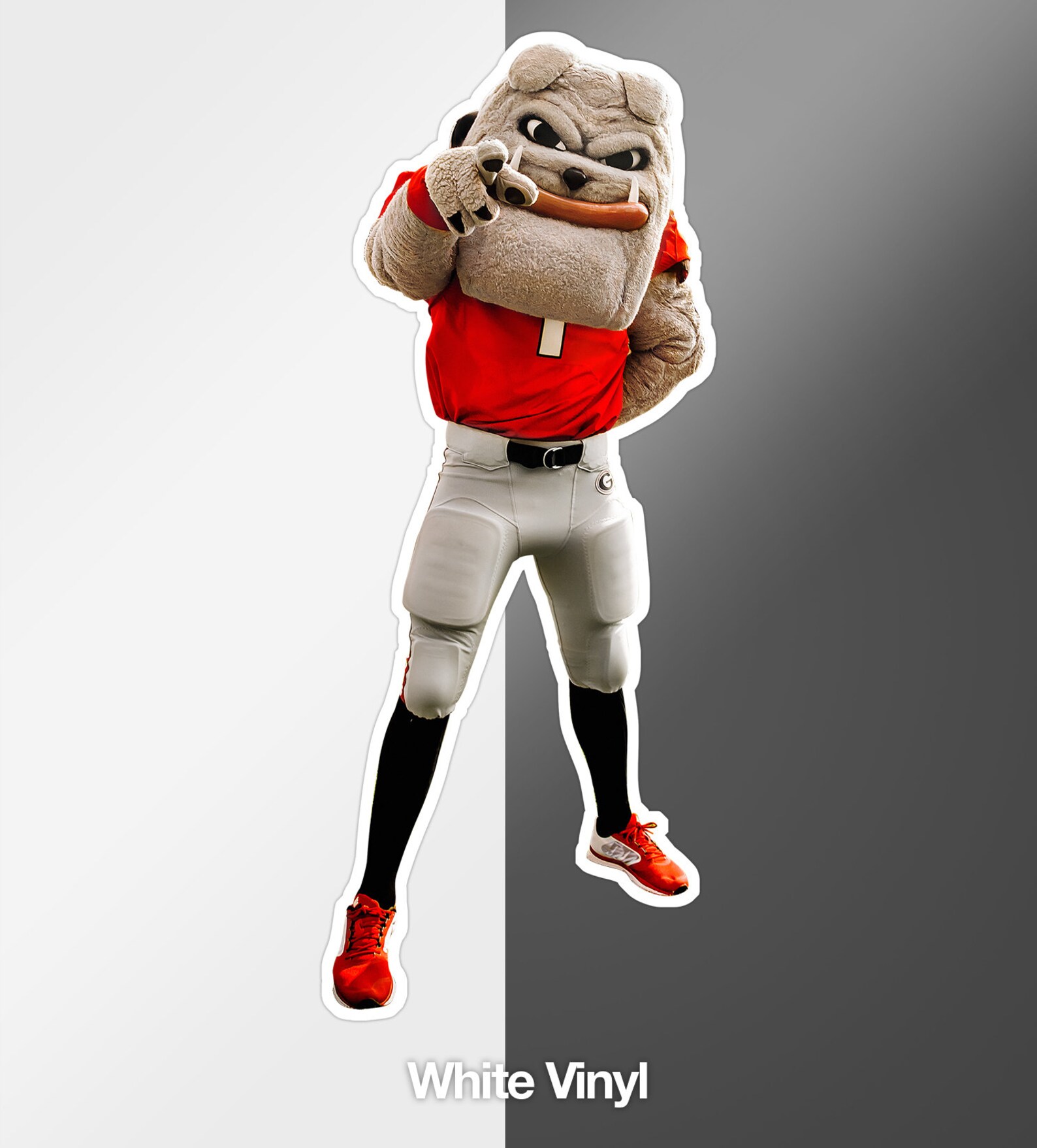 UGA Georgia Bulldogs Decal Sticker 5 Hairy Dawg Premium - Etsy