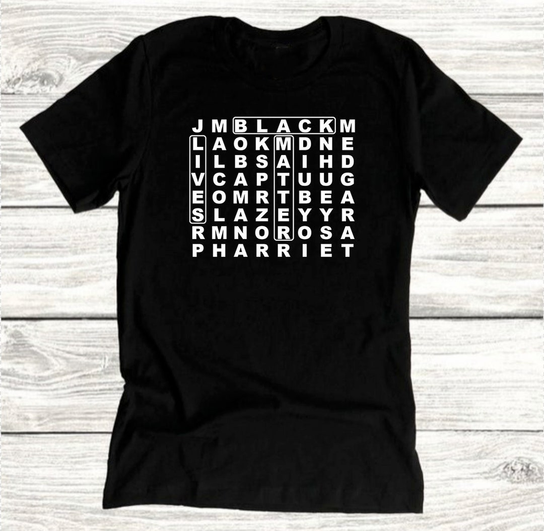 BLM Word Search - Etsy