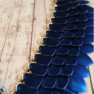 Scale Chainmaille Collar Necklace - Etsy