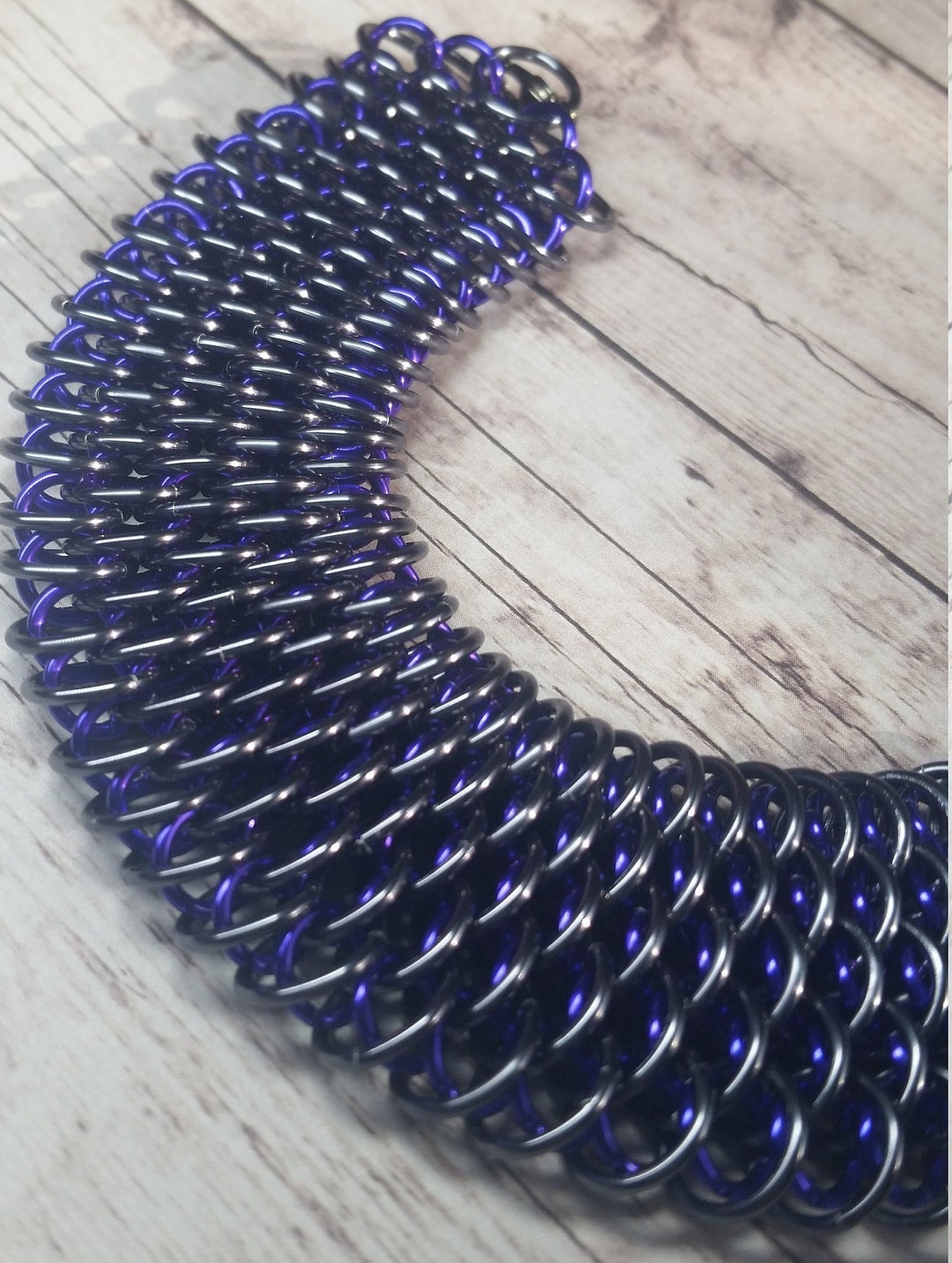 Dragonscale Chainmaille Bracelet - Etsy