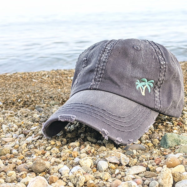 Baseball Cap Palm Tree - Etsy