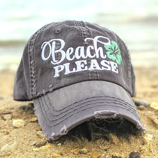 Beach Baseball Hat - Etsy