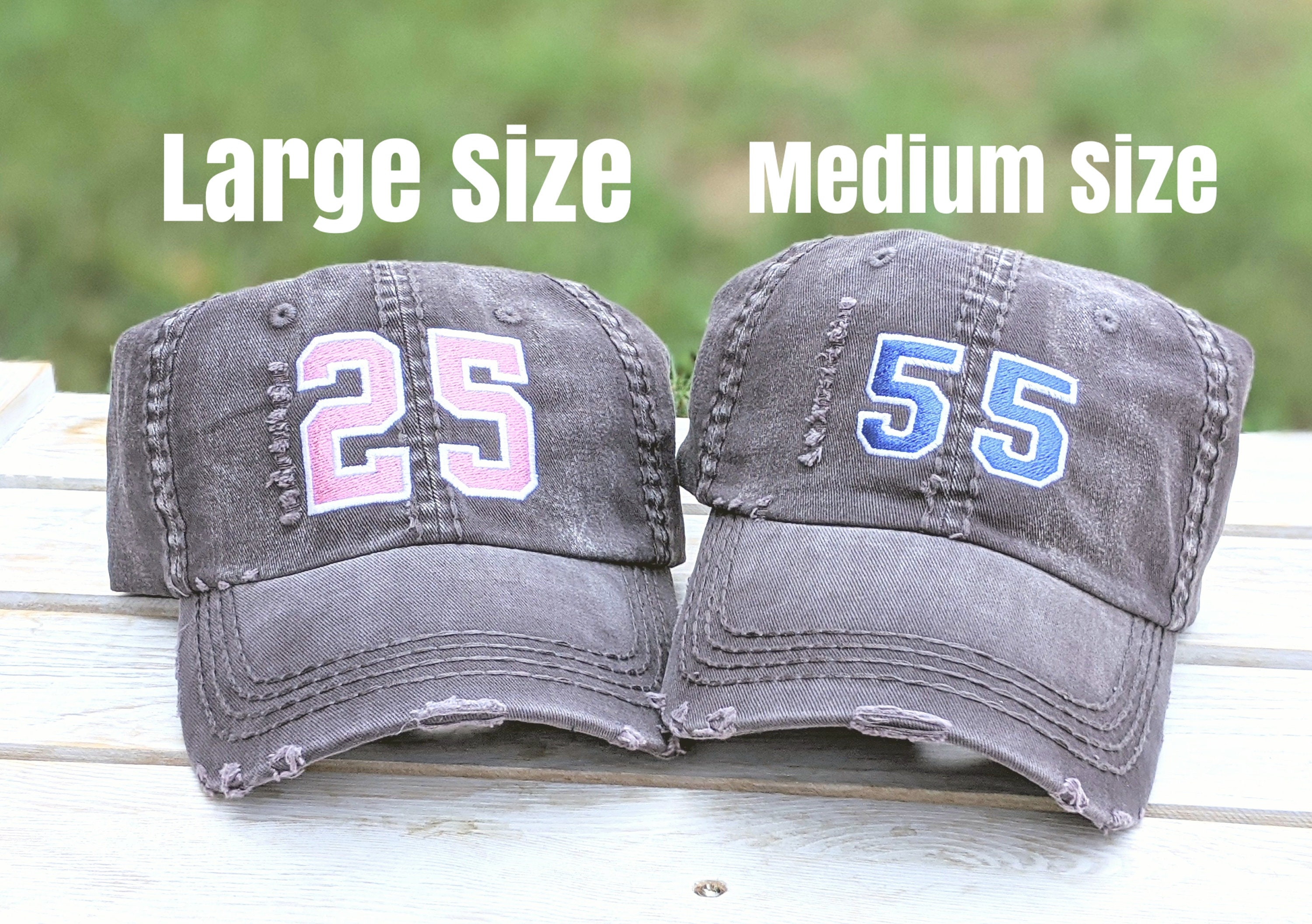 Number or Letter Hat Custom Number Hat Custom Letter Hat - Etsy