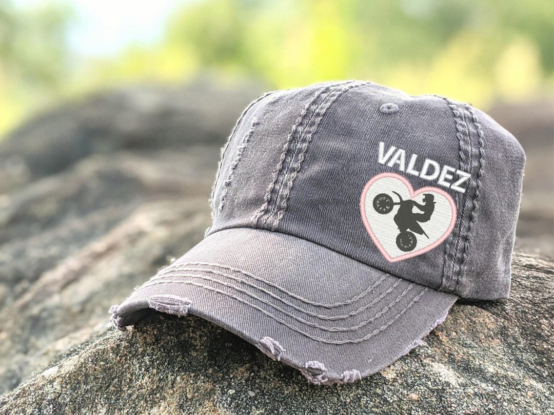 Women's Embroidered Motocross Hat: Custom Dirt Bike Racer Cap - Etsy