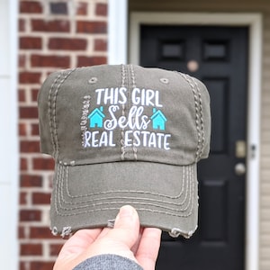 This Girl Sells Real Estate Hat Women's Real Estate Hat | Etsy