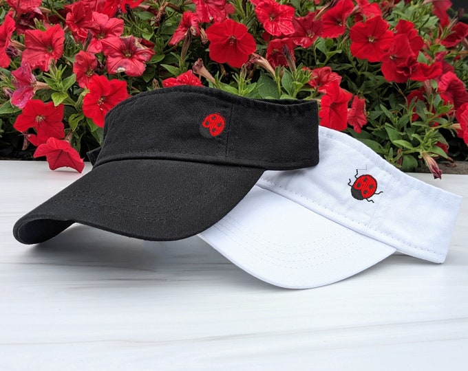 VISOR With Embroidered Mini Design Custom Visor Mens Visor Womens Visor ...