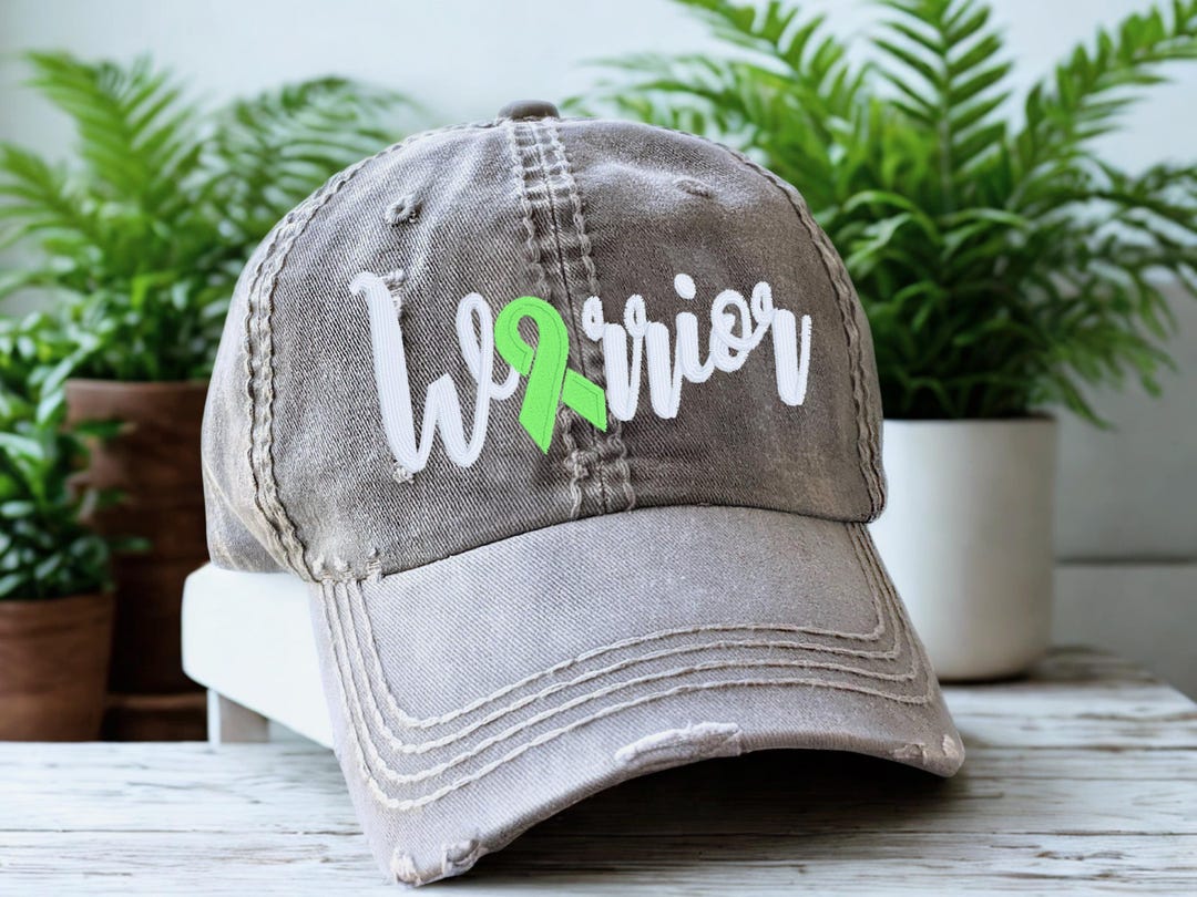 Lime Green Ribbon Baseball Cap: Non-hodgkin's Lymphoma Warrior Hat - Etsy