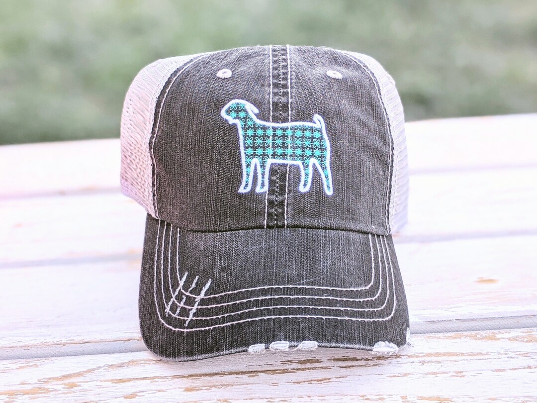 Boer Goat Hat, Embroidered Meat Goat Baseball Cap, Cute Gift Clothing ...