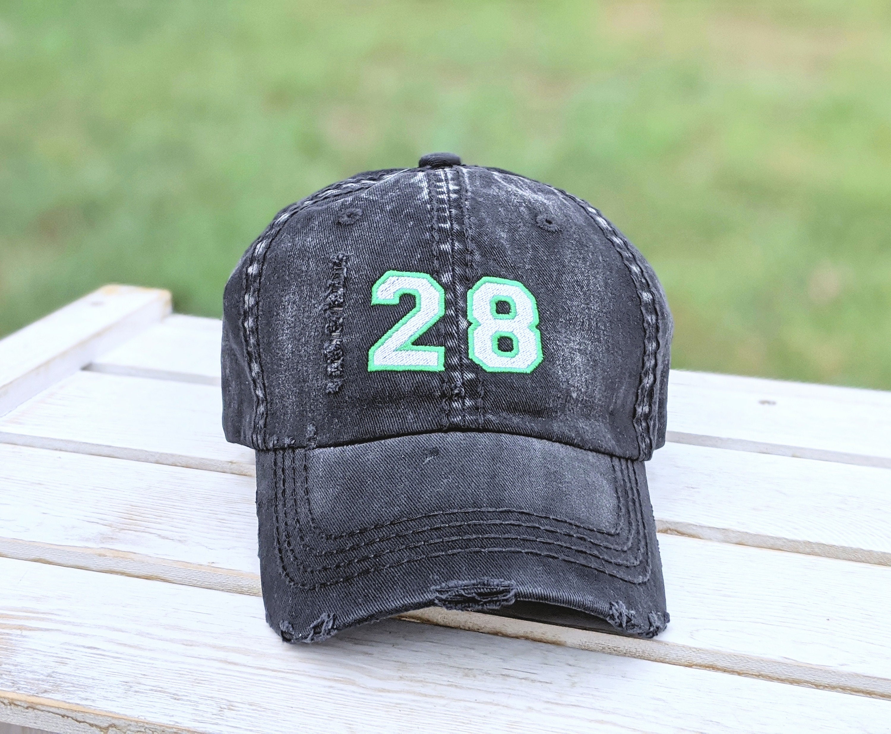 Women's sport hat custom number hat custom letter hat | Etsy