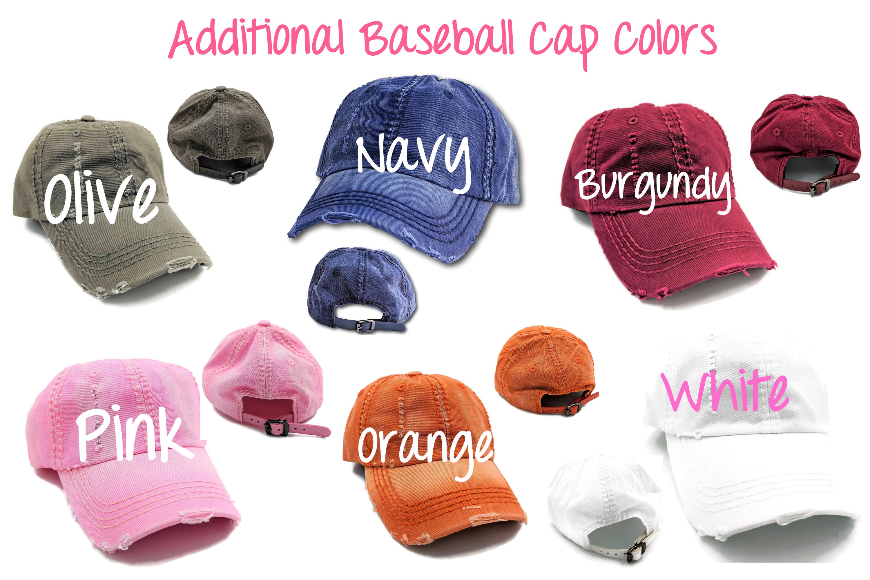Embroidered Triple Negative Breast Cancer Ribbon Distressed Baseball ...