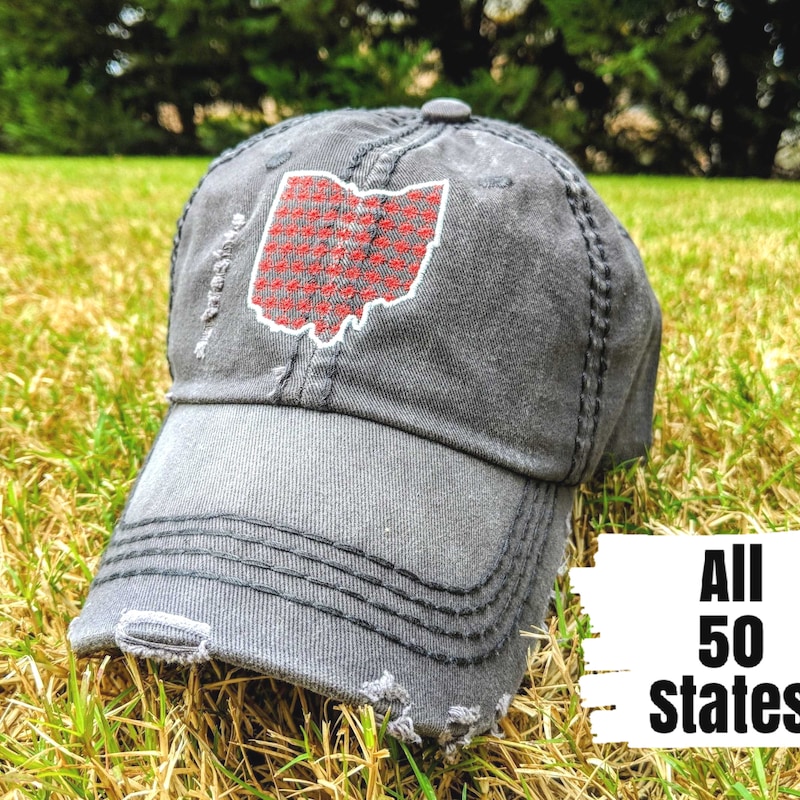 Ohio State Hat - Etsy