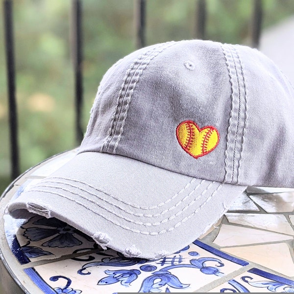 Softball Hat - Etsy