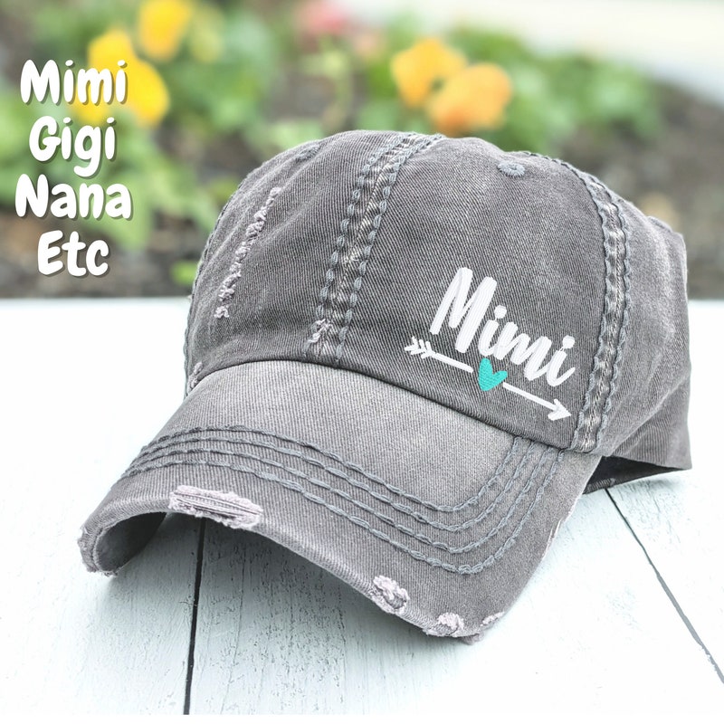 Distressed Baseball Cap - Etsy