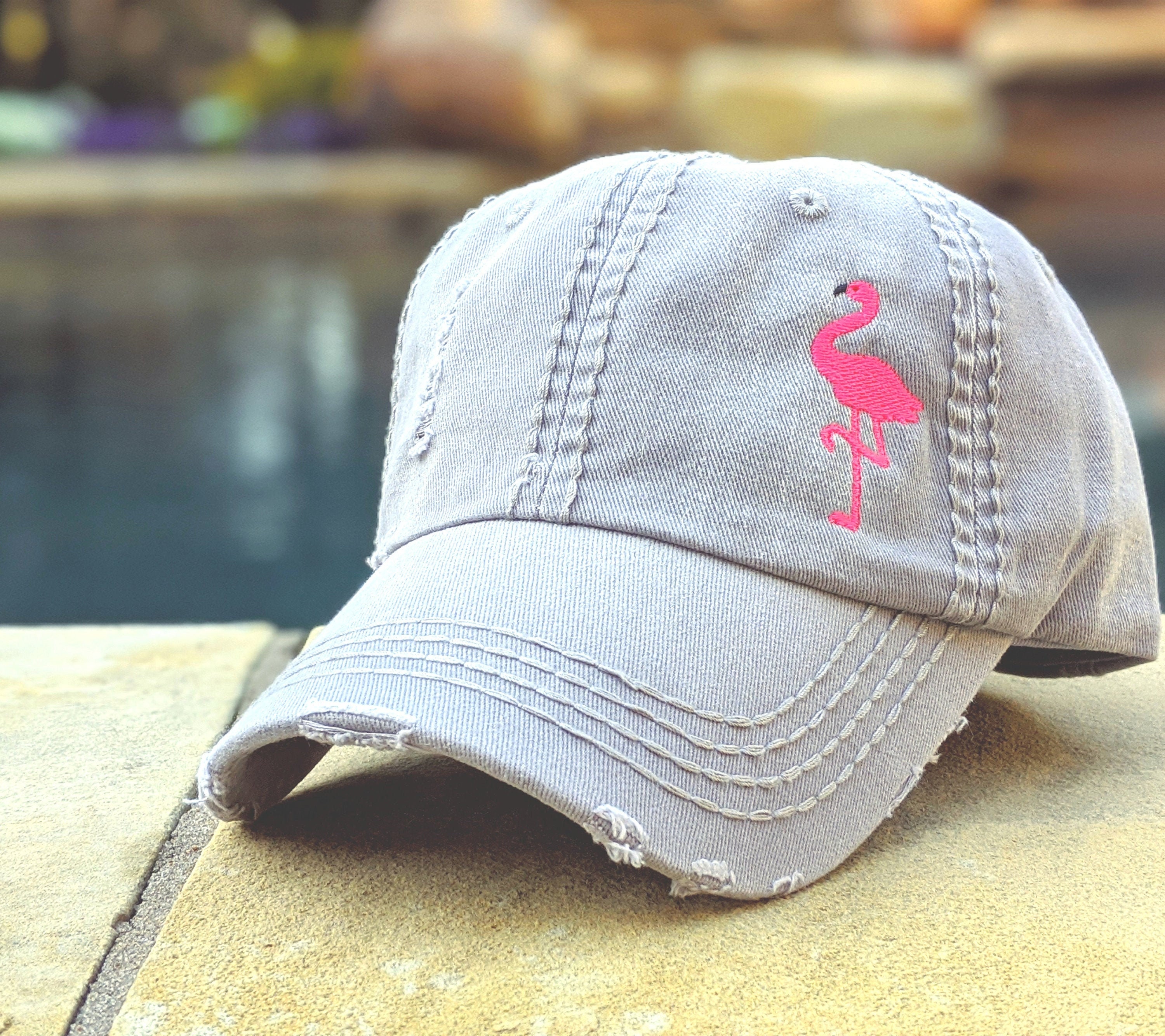 Women's Flamingo Baseball Cap Flamingo Baseball Cap - Etsy