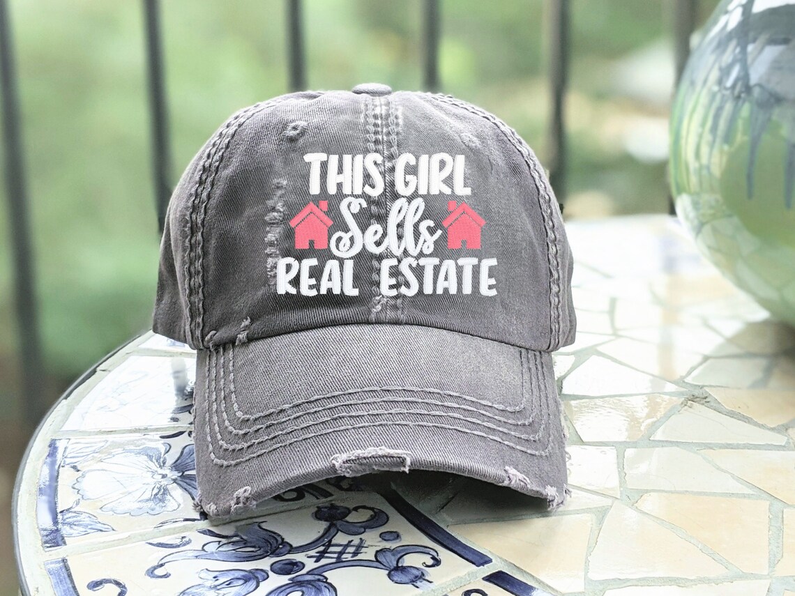 This Girl Sells Real Estate Hat Women's Real Estate Hat - Etsy