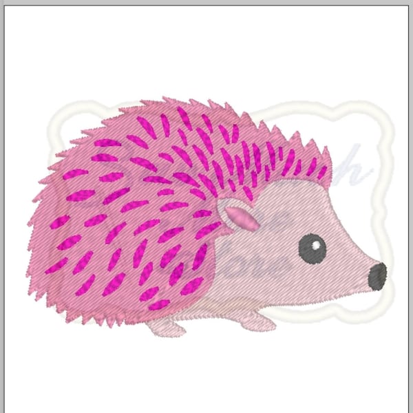 Hedgehog Embroidery - Etsy