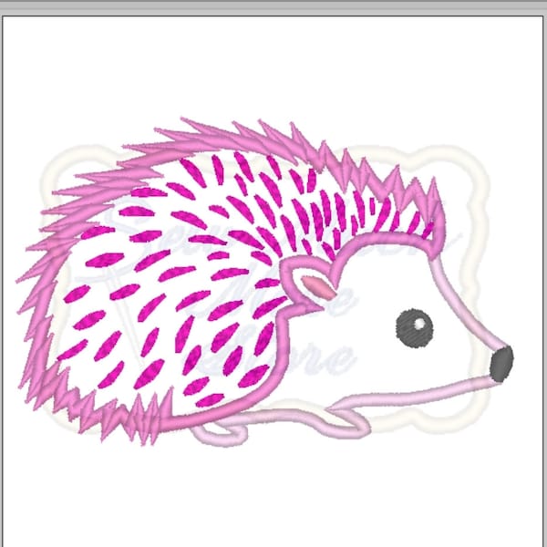 Hedgehog Embroidery Design - Etsy