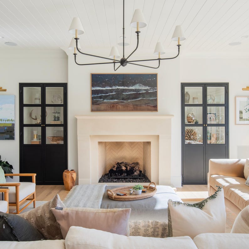 Royale Luxury Stone Fireplace Surround - Etsy
