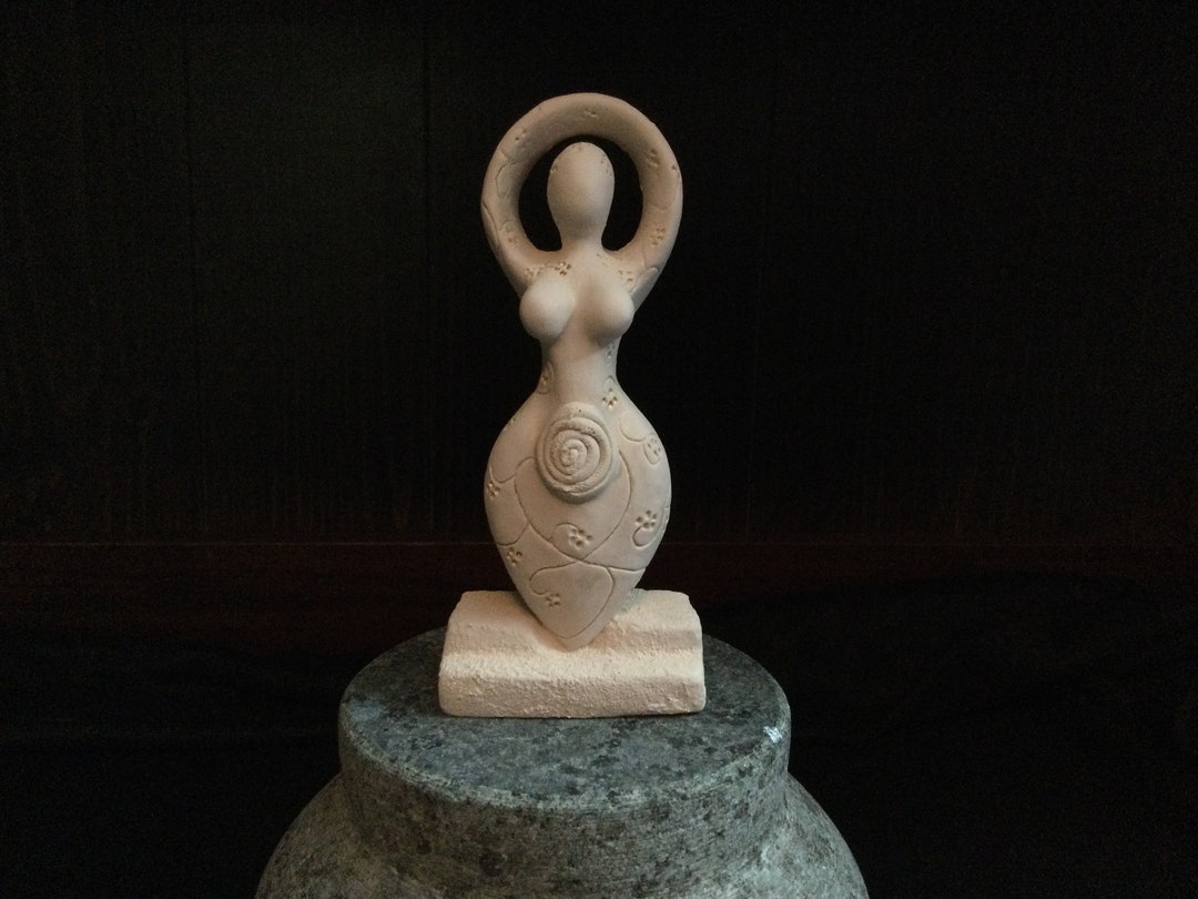 Goddess Statue Wiccan Statue Wicca Goddess Statue Meditation Statue God ...