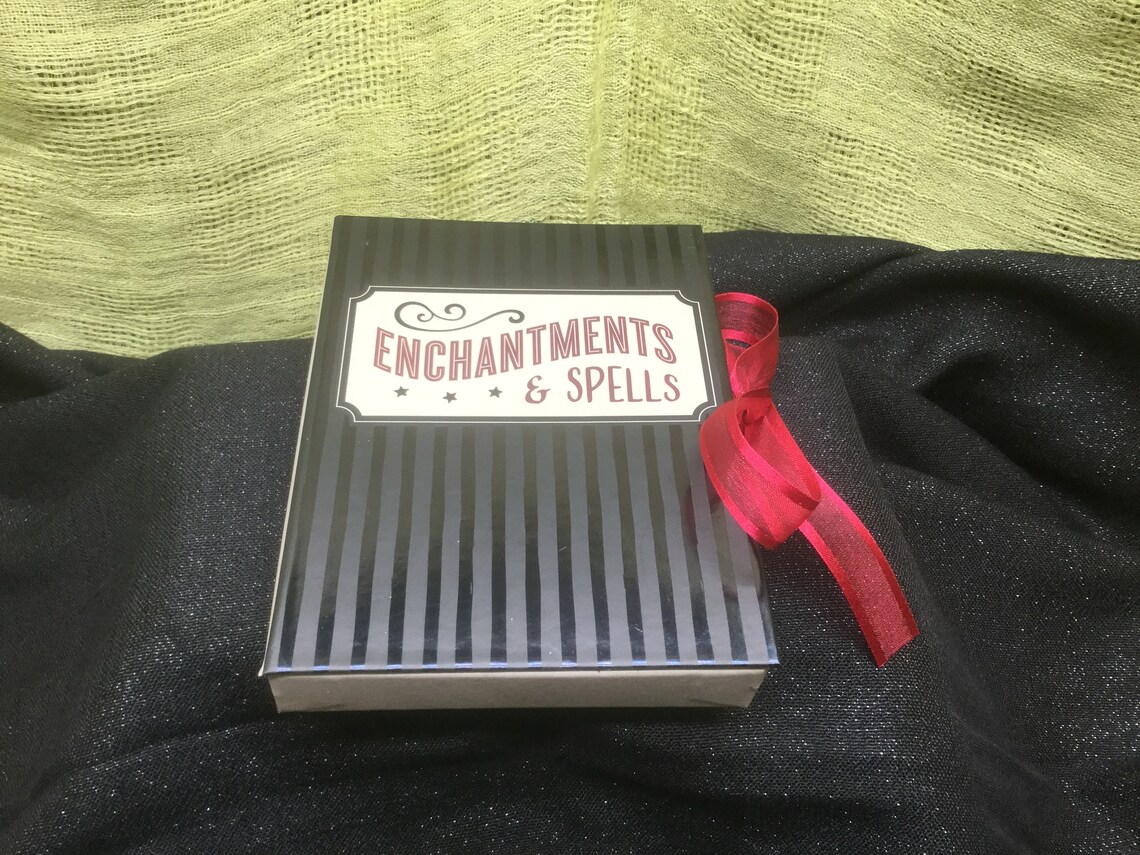 Spell Box Enchantment Kit Altar Kit Witch Spell Box Altar - Etsy