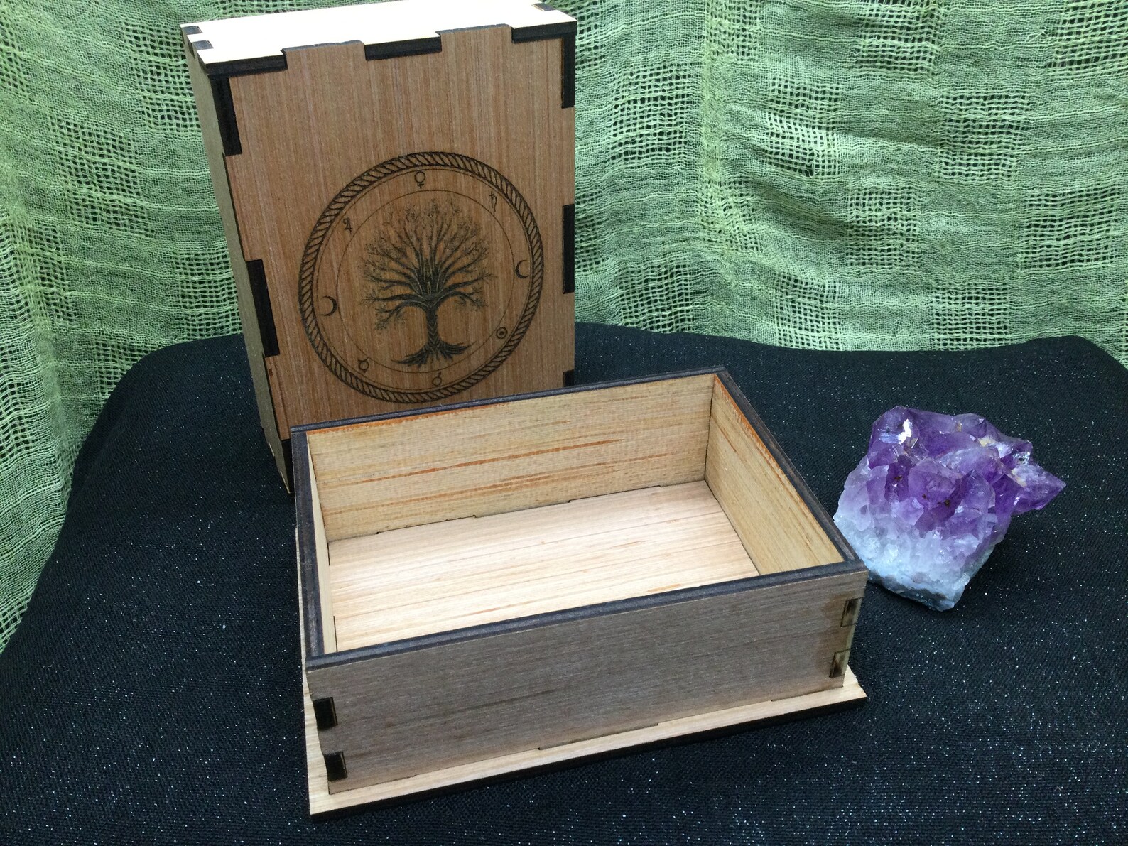 Tree of Life Keepsake Box Custom Tree of Life Box Tarot Card Box Laser ...
