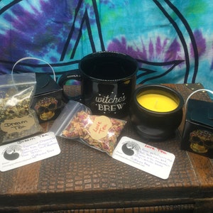 Goddess Pampering Kit Goddess Self Care Witch Pampering Kit Wicca ...