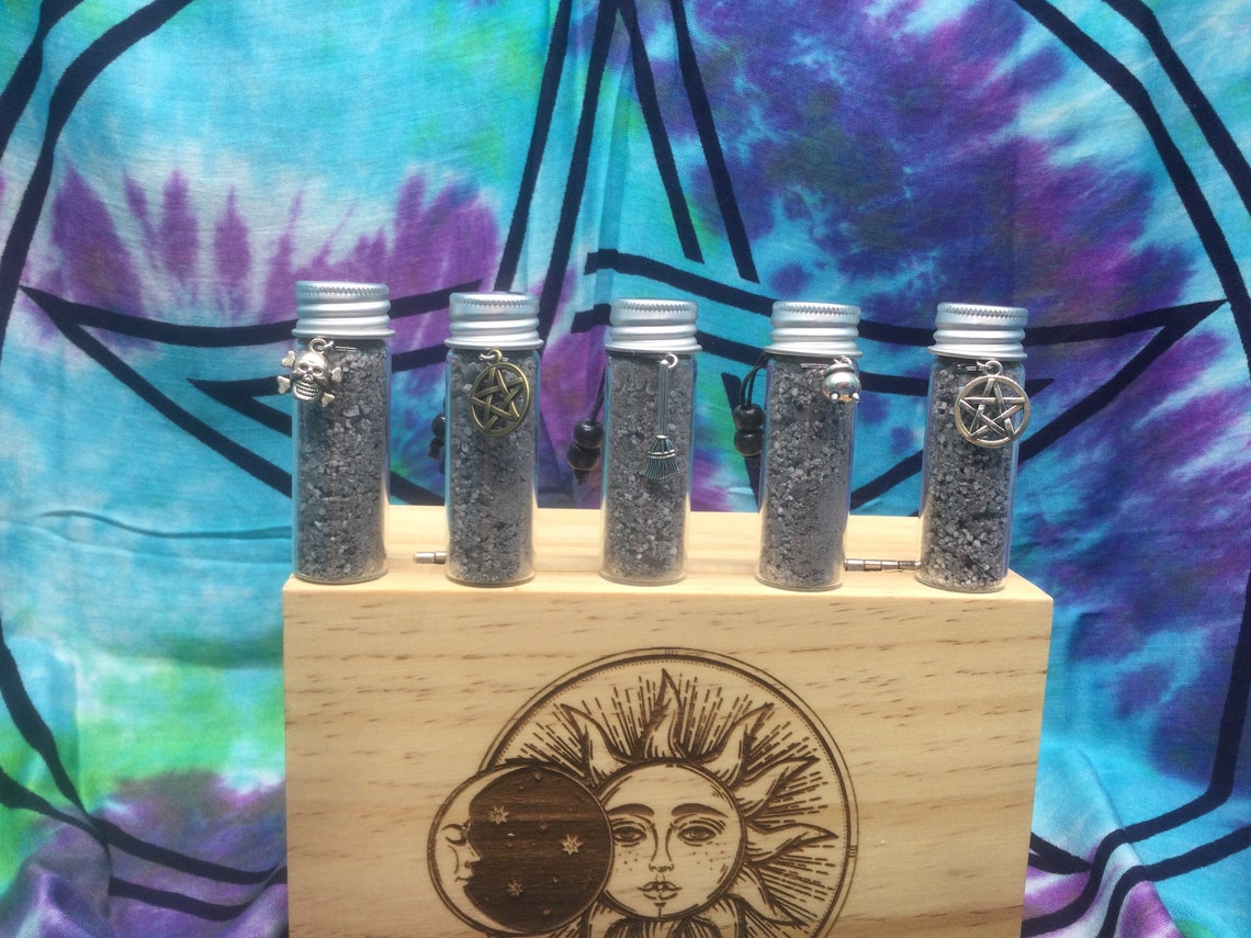 Black Salt Magic Salt Natures Craft Magic Protection Spells | Etsy