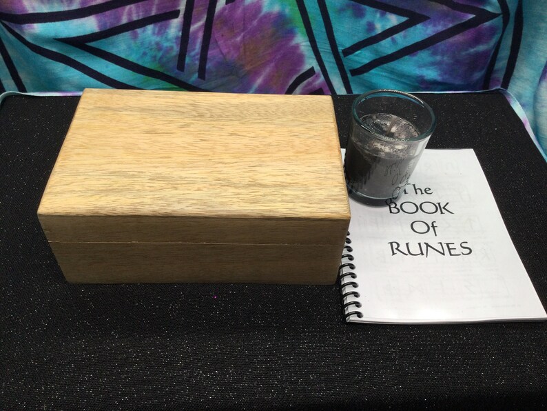 Wooden Rune Set, Divination, Elder Futhark Runes, Viking Rune Set ...