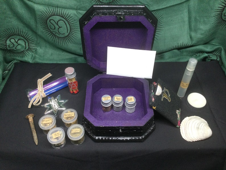 Witchcraft Kit, Spell Box, Baby Witch Kit, Altar Supplies, Witchcraft ...