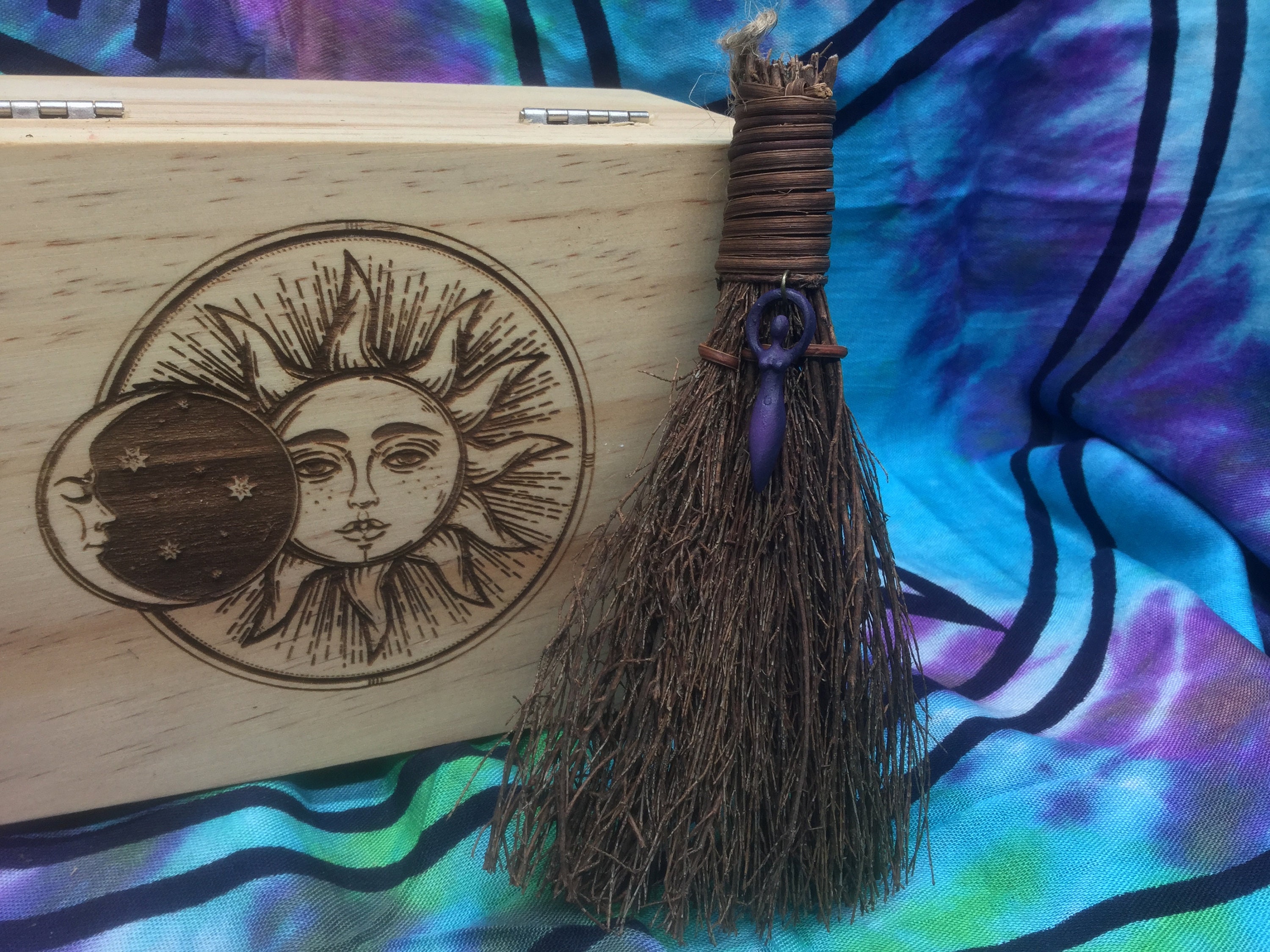 Broom Besom Mini Broom Altar Broom Mini Broom With a Goddess Witches ...