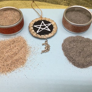 Black Beach Sand Tan Beach Sand Ritual Sand Witchcraft Spells Ritual ...