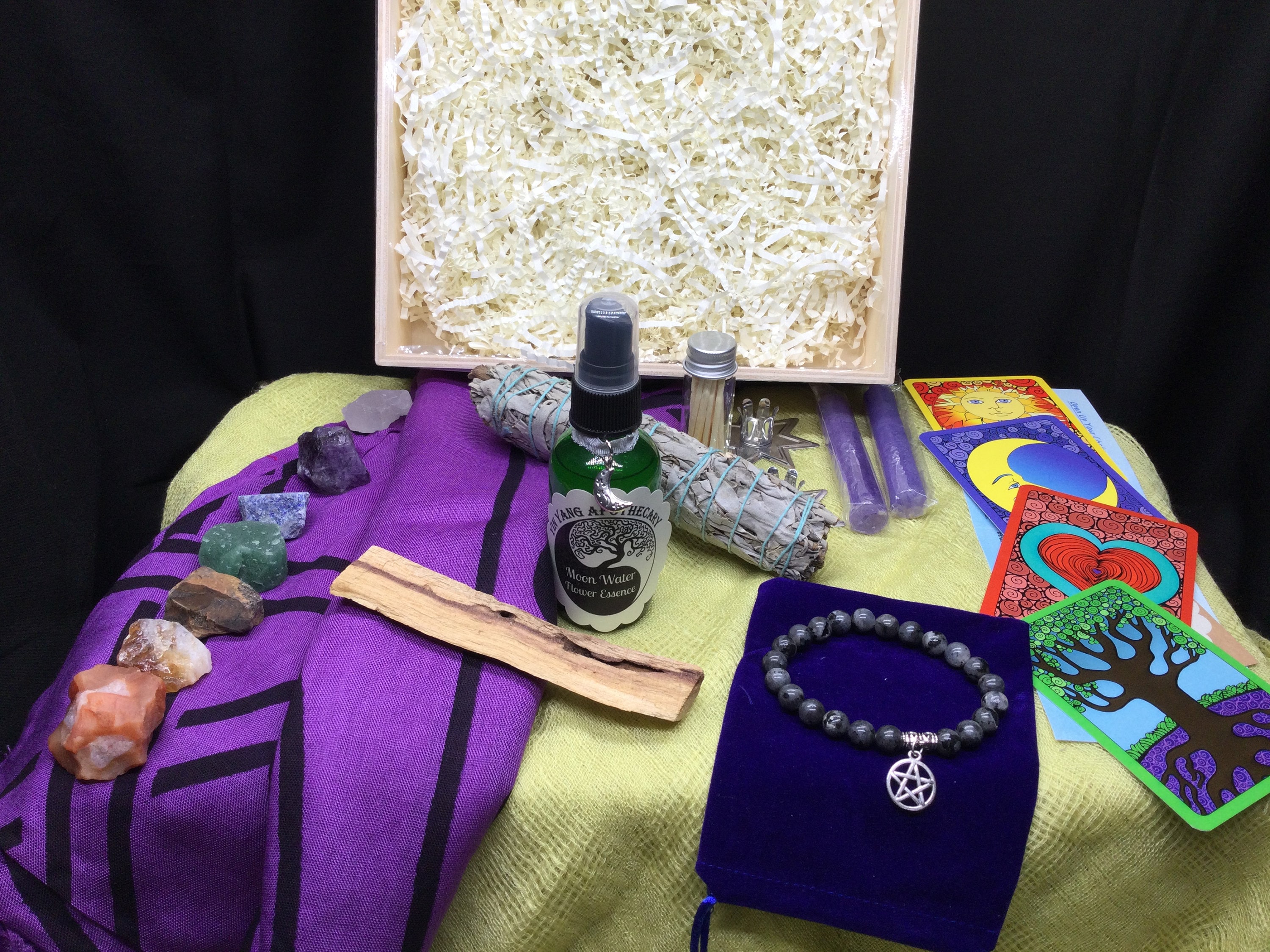 Chakra Goddess Kit Meditation Kit Pampering Kit Goddess Kit Witchy Kit ...