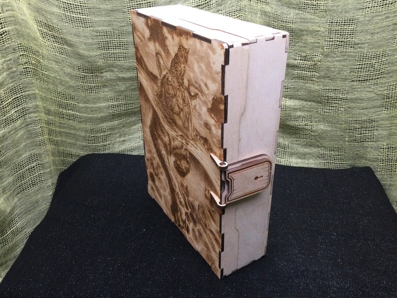 Tiger Wooden Box Custom Laser Cut Box Treasure Chest Jewelry - Etsy