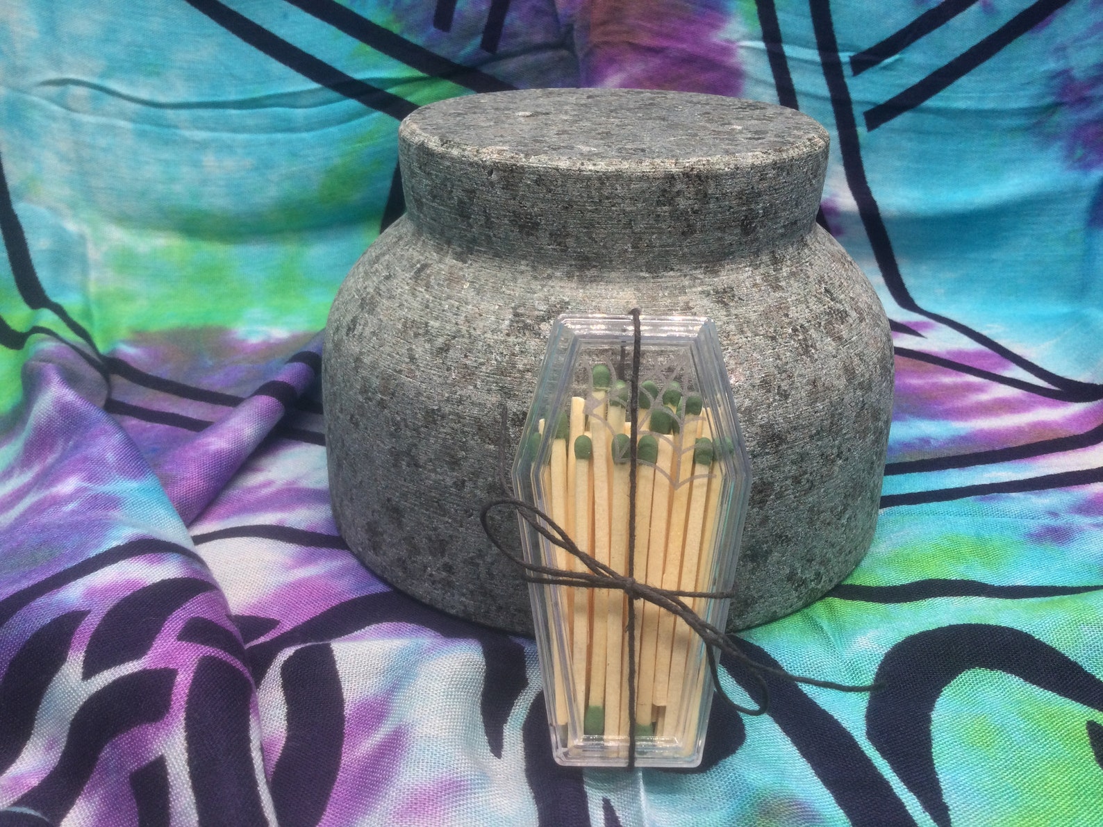 Coffin Match Holder Altar Accessory Halloween Draculas Coffin - Etsy