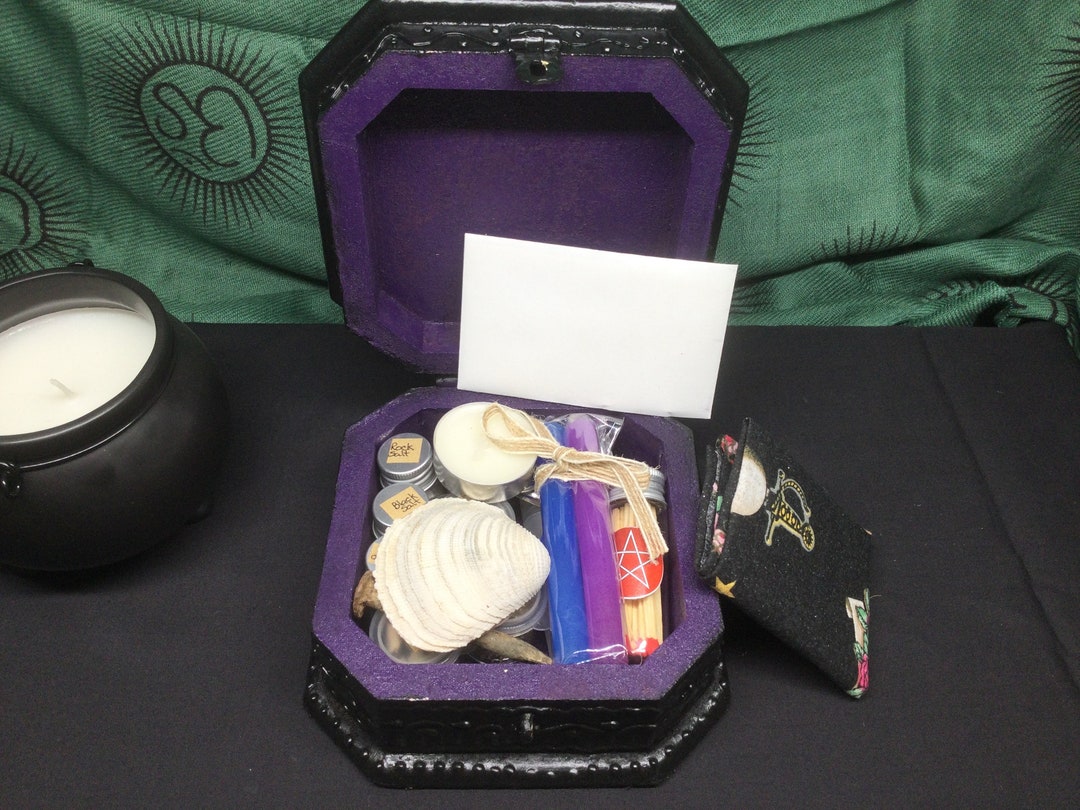 Witchcraft Kit, Spell Box, Baby Witch Kit, Altar Supplies, Witchcraft ...