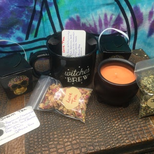Goddess Pampering Kit Goddess Self Care Witch Pampering Kit Wicca ...