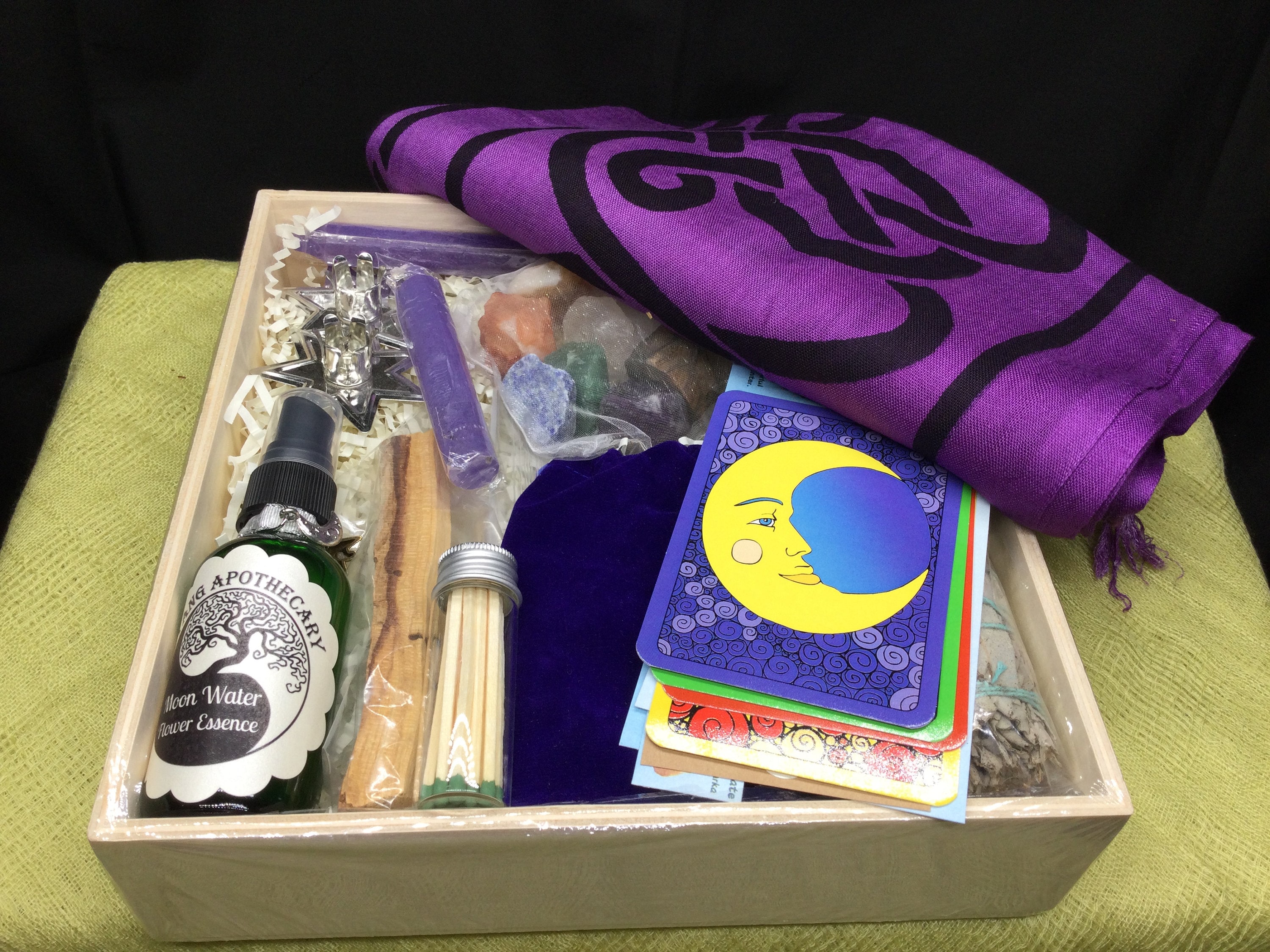 Chakra Goddess Kit Meditation Kit Pampering Kit Goddess Kit Witchy Kit ...