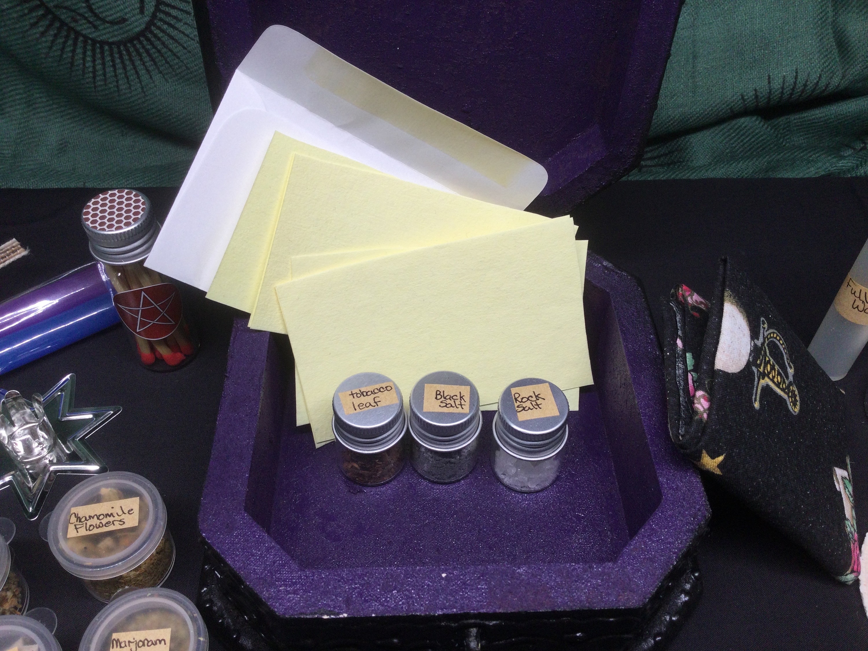 Witchcraft Kit, Spell Box, Baby Witch Kit, Altar Supplies, Witchcraft ...