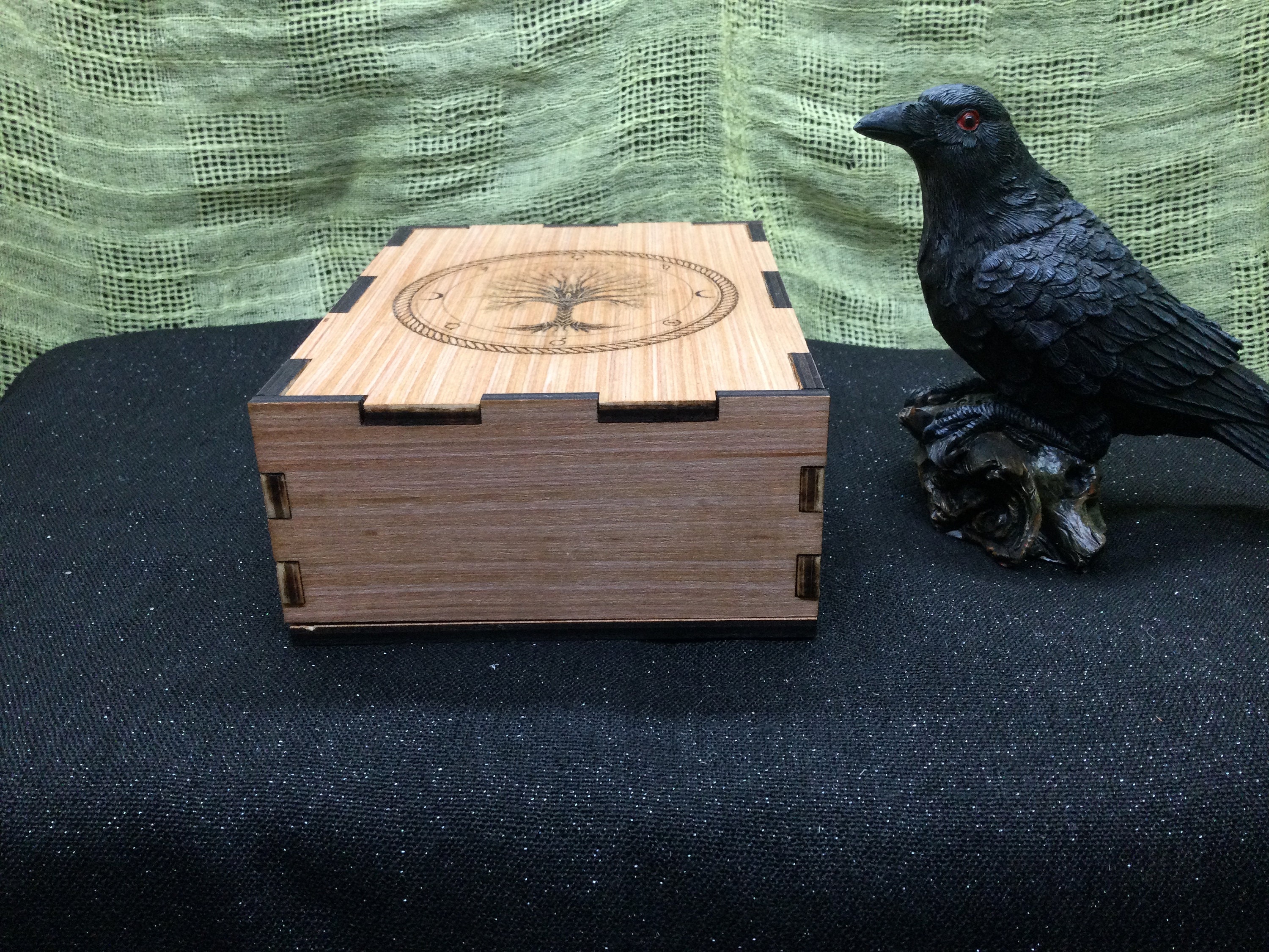 Tree of Life Keepsake Box Custom Tree of Life Box Tarot Card Box Laser ...