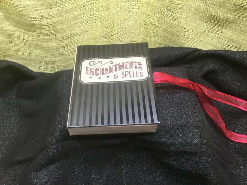 Spell Box Enchantment Kit Altar Kit Witch Spell Box Altar - Etsy