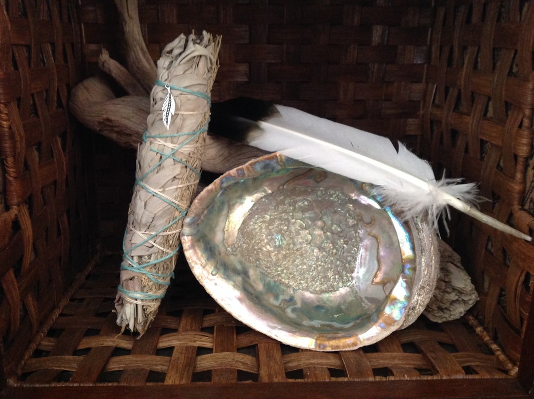 Sage Smudging Kit, Shamen Sage Smudging, Newage, Metaphysical, Energy ...
