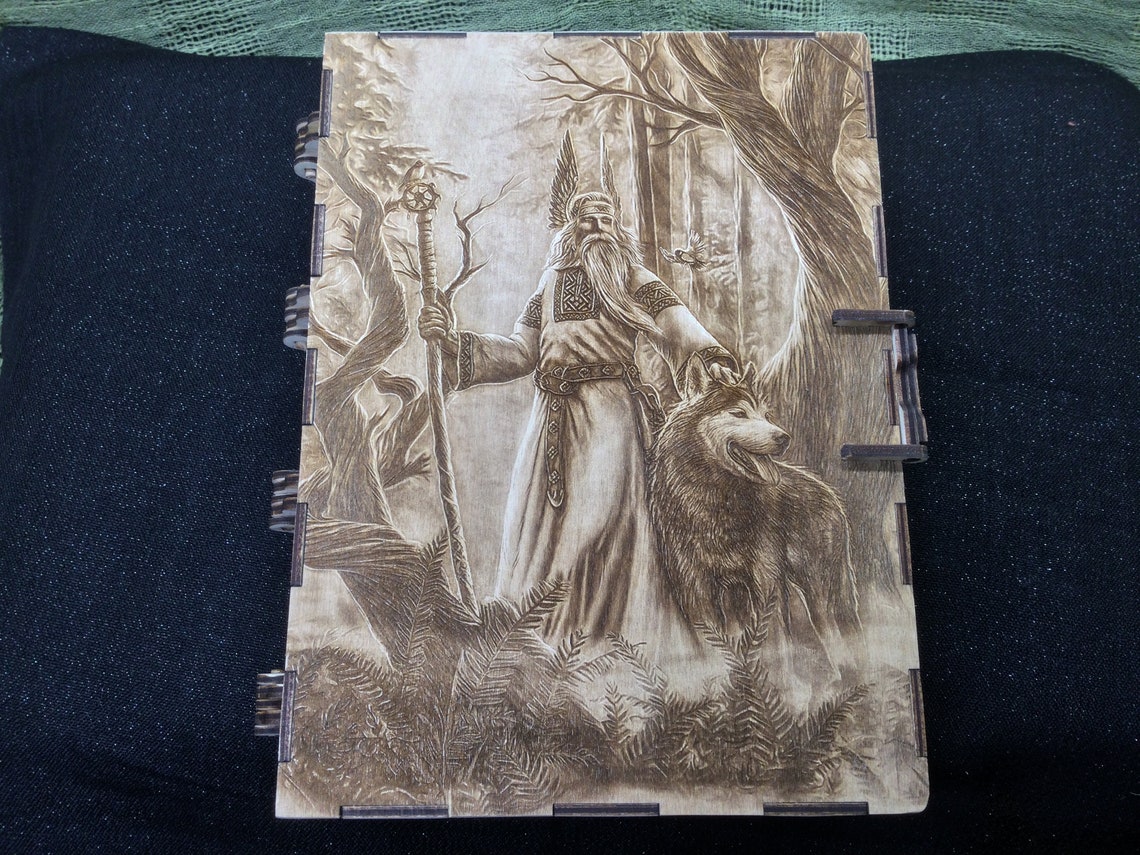 Odin Box Custom Laser Cut Box Viking Rune Box Viking Gods Odin - Etsy