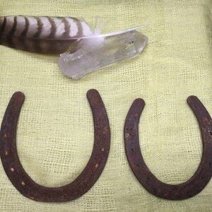 Horseshoe Good Luck Charm Ritual Tool Viking Pagan Witchcraft Wiccan ...