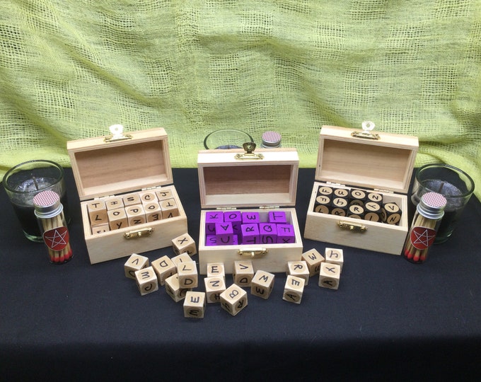 Spirit Dice, Divination, Wooden Dice Games, Boxed Dice, Ouija Board ...