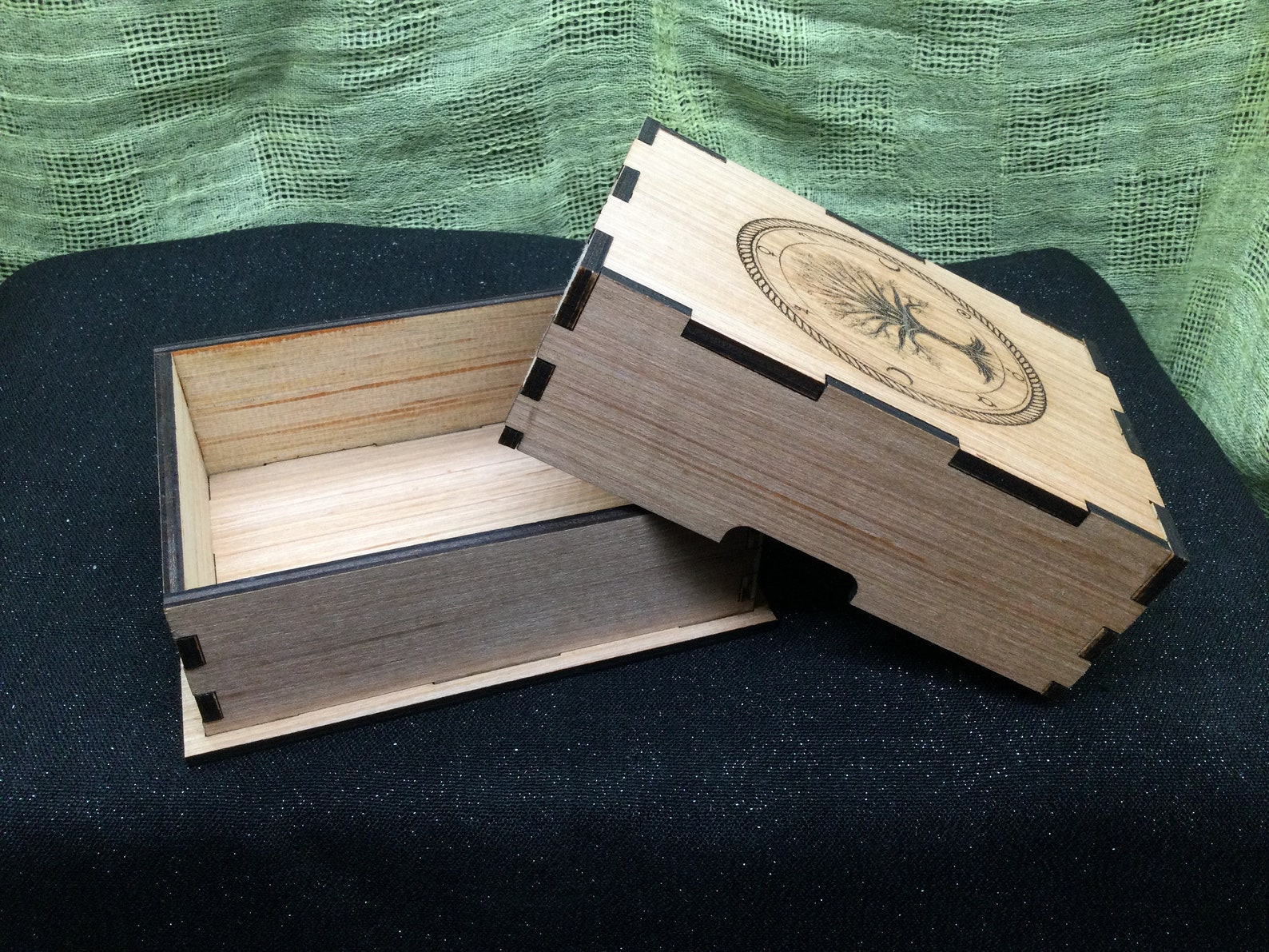 Tree of Life Keepsake Box Custom Tree of Life Box Tarot Card Box Laser ...