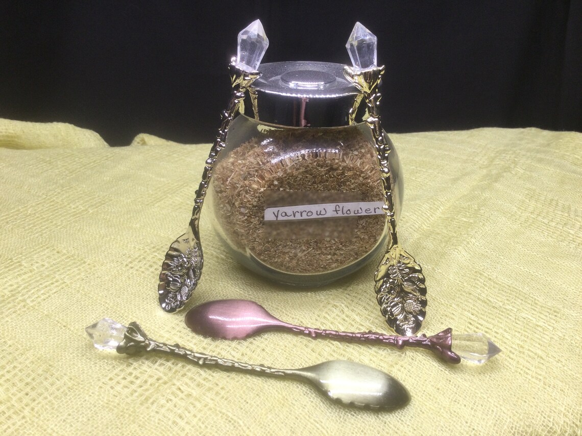 Crystal Spoon Quartz Crystal Ritual Spoon Tea Spoon Witchs - Etsy