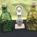 Hammered Glass Potion Bottles, Spell Bottles, Apothecary Bottles, Herb ...