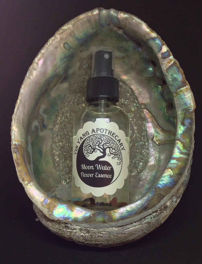 Moon Water Flower Essence Pagan Wiccan Shaman Blessing | Etsy