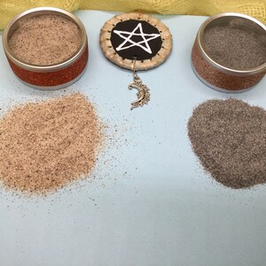 Black Beach Sand Tan Beach Sand Ritual Sand Witchcraft Spells Ritual ...