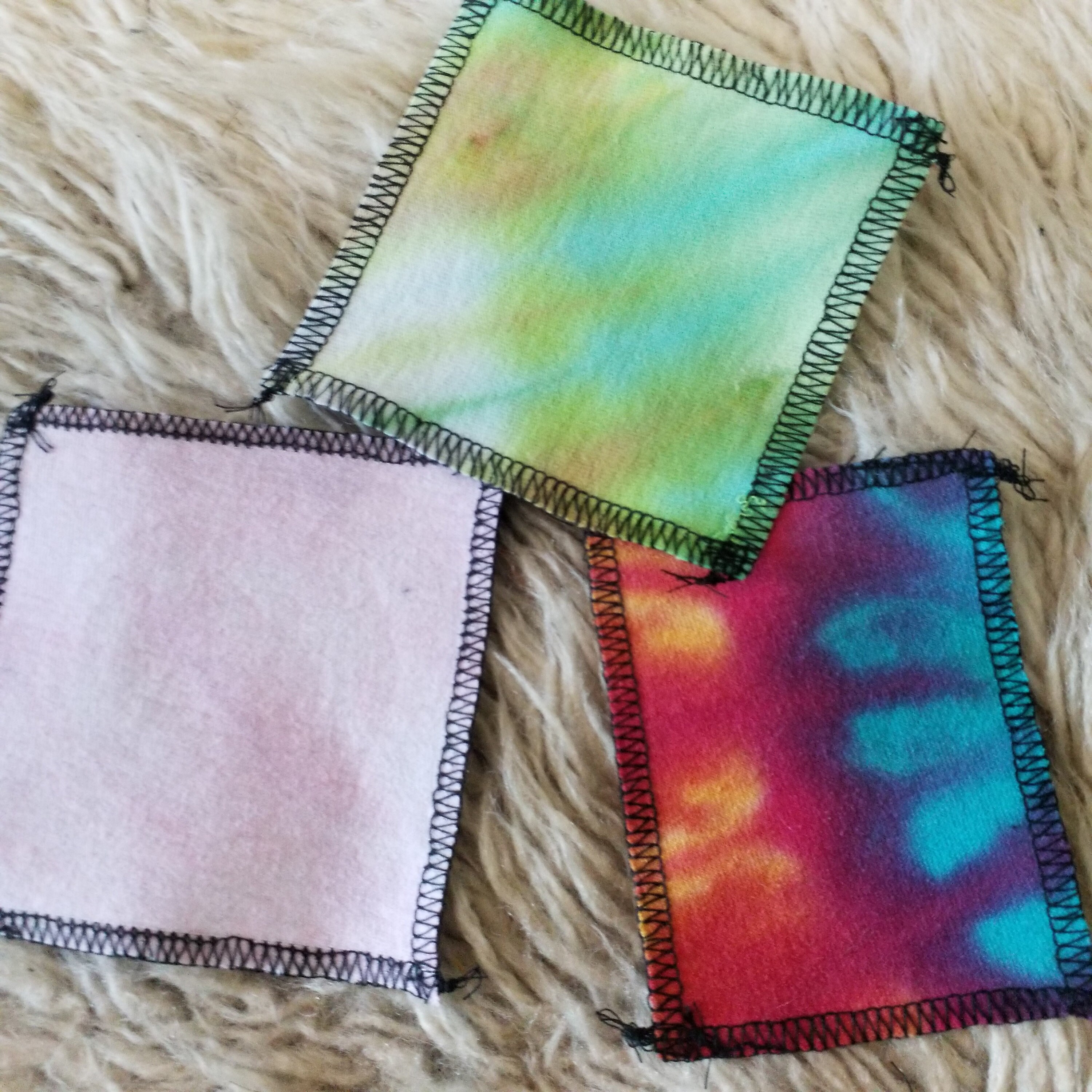 Sacred Geometry Patches Set of Three Screen Print Patches on - Etsy